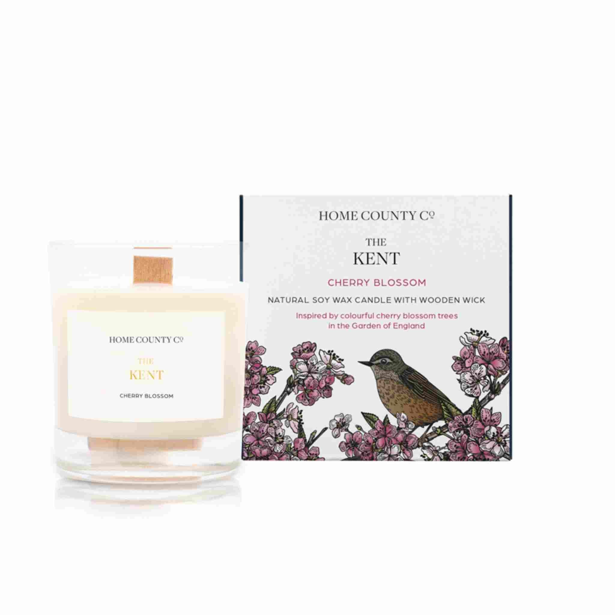 The Kent Cherry Blossom Candle | Home County Co.